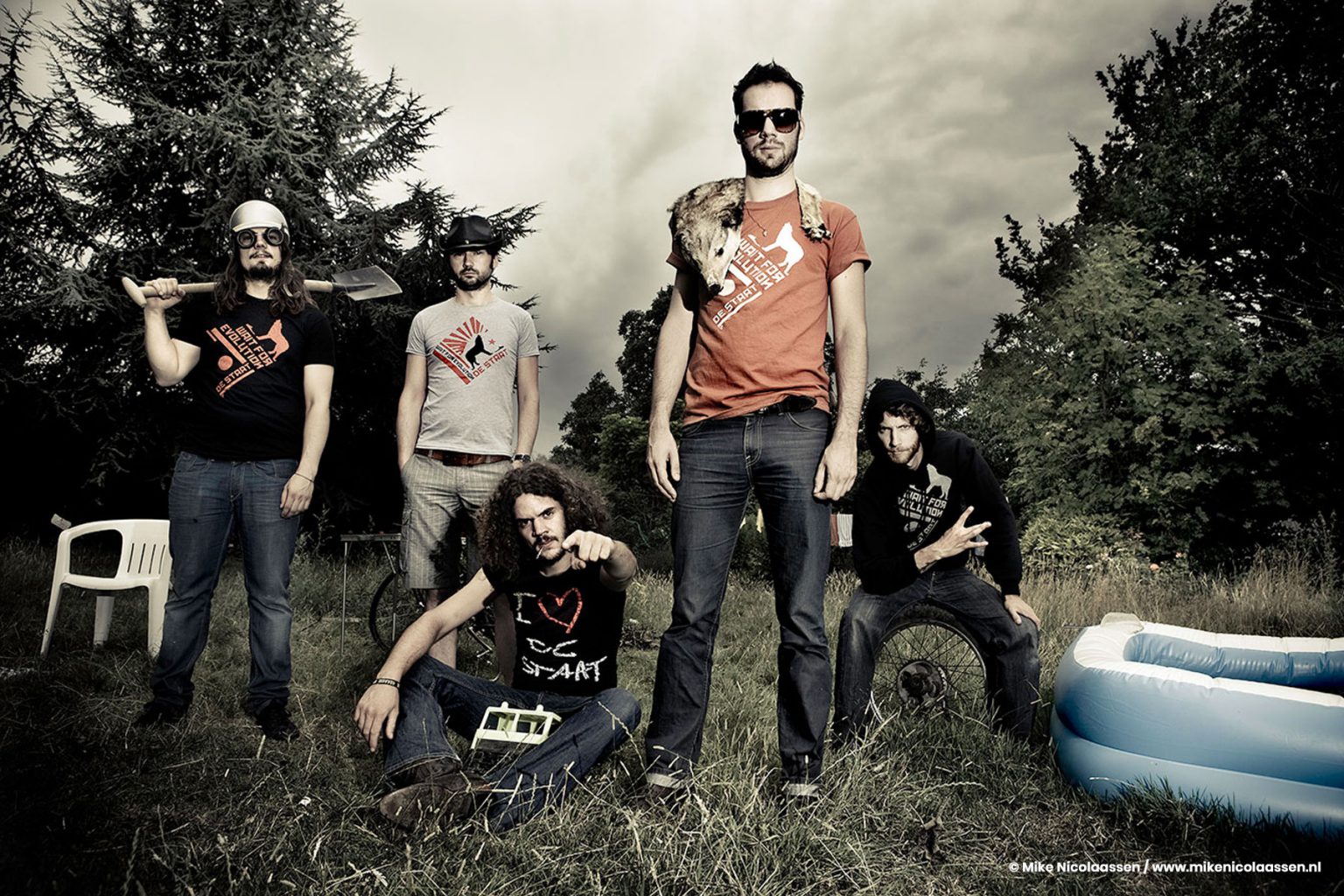 Band fotografie - Mike Nicolaassen Photography